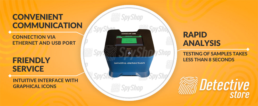 Explosives and drugs detector IONSCAN 600 - Detective store